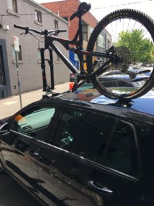 VW Golf R Bike Rack - SeaSucker Down Under
