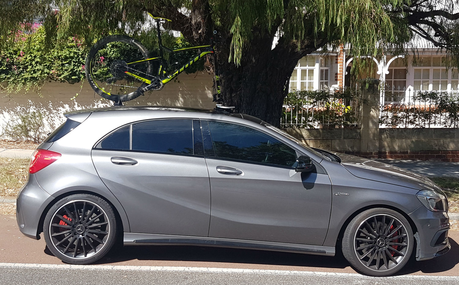 Mercedes A45 AMG Bike Rack - SeaSucker Down Under