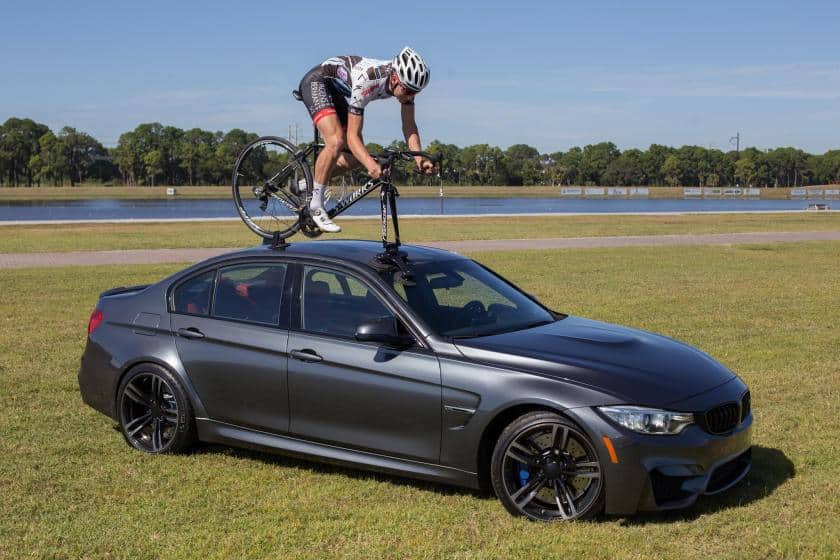 BMW M3 Sedan Bike Rack - SeaSucker Down Under