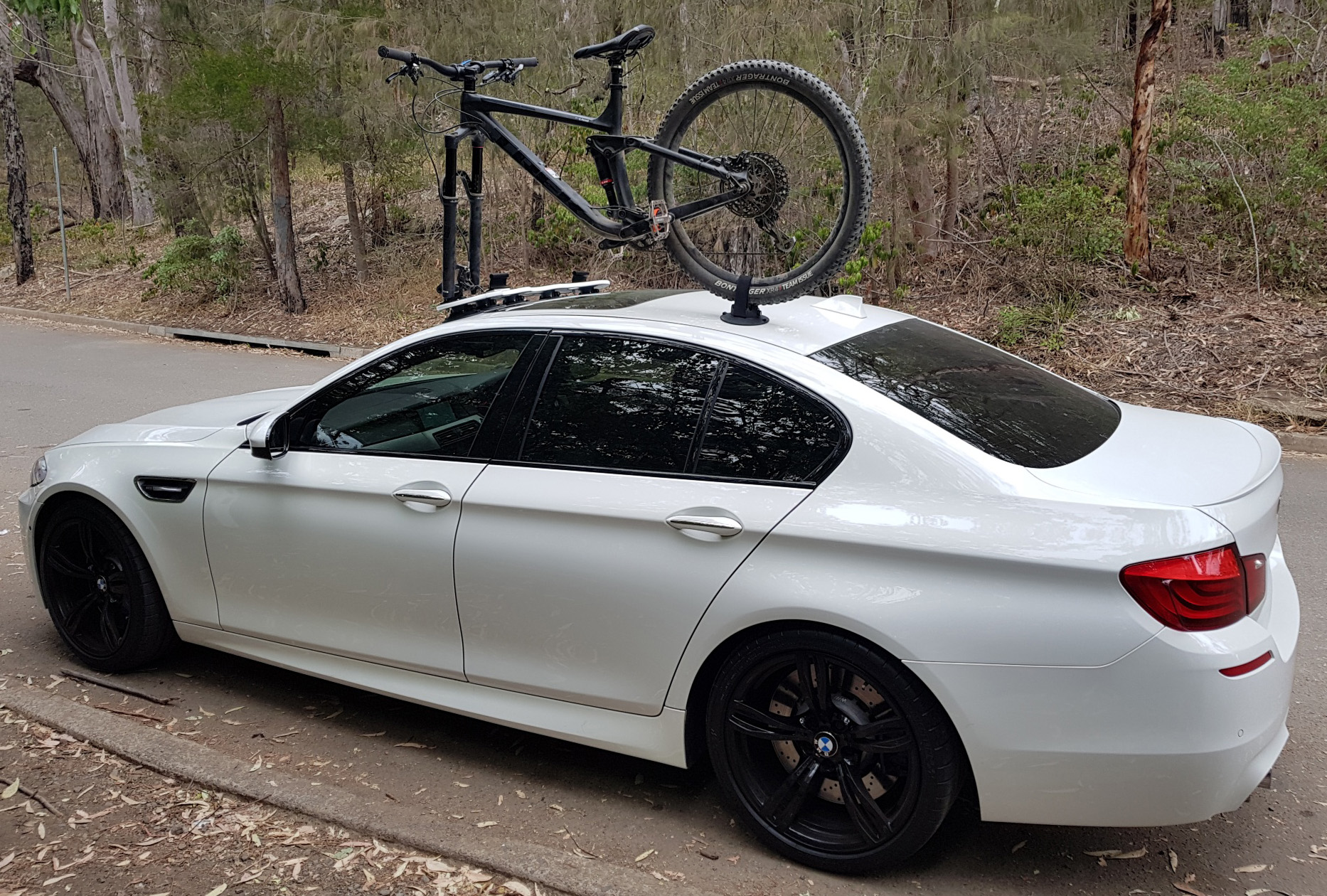 BMW M5 Bike Rack - SeaSucker Down Under