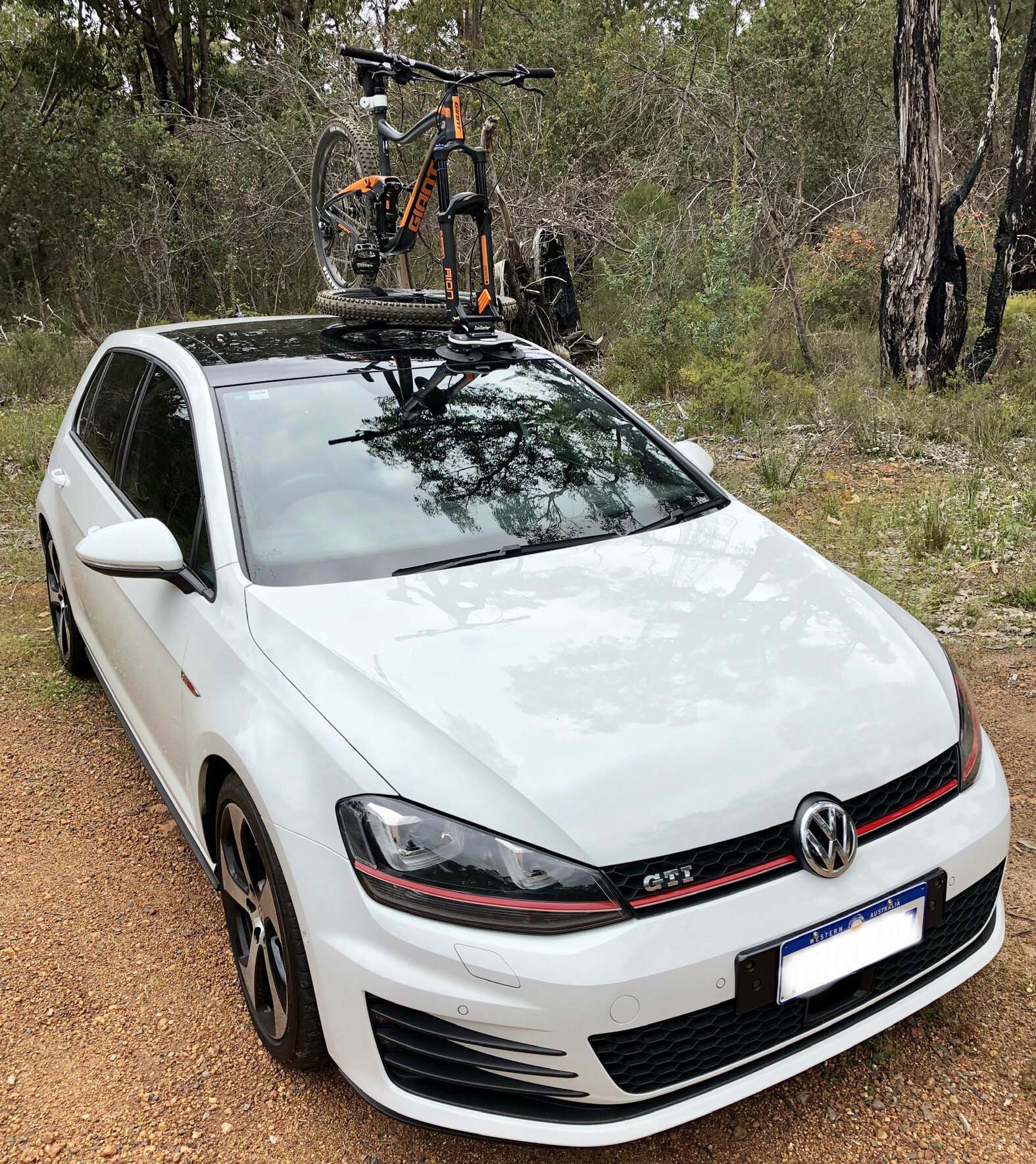 VW Golf GTi Bike Rack - SeaSucker Down Under