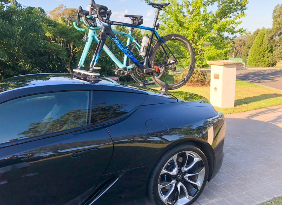 Lexus LC500 Bike Rack - SeaSucker Down Under