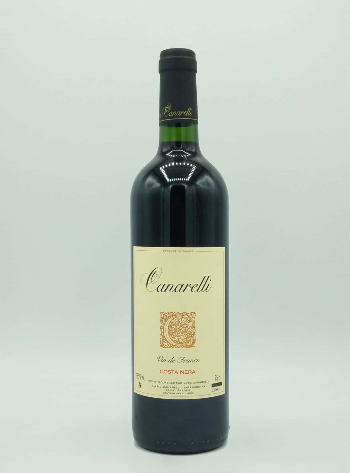 CLOS CANARELLI AOC Corse Figari "Costa Nera" 2017 Rouge
