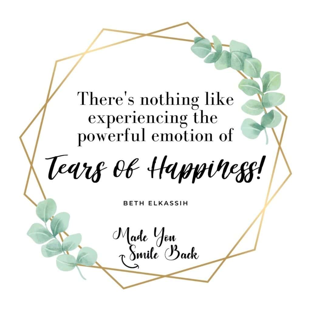 The Powerful Emotion Known as 'Tears of Happiness' Made You Smile Back