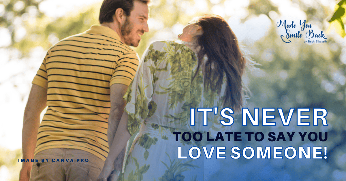 Tell Someone You Love Them Because Tomorrow is Not Promised