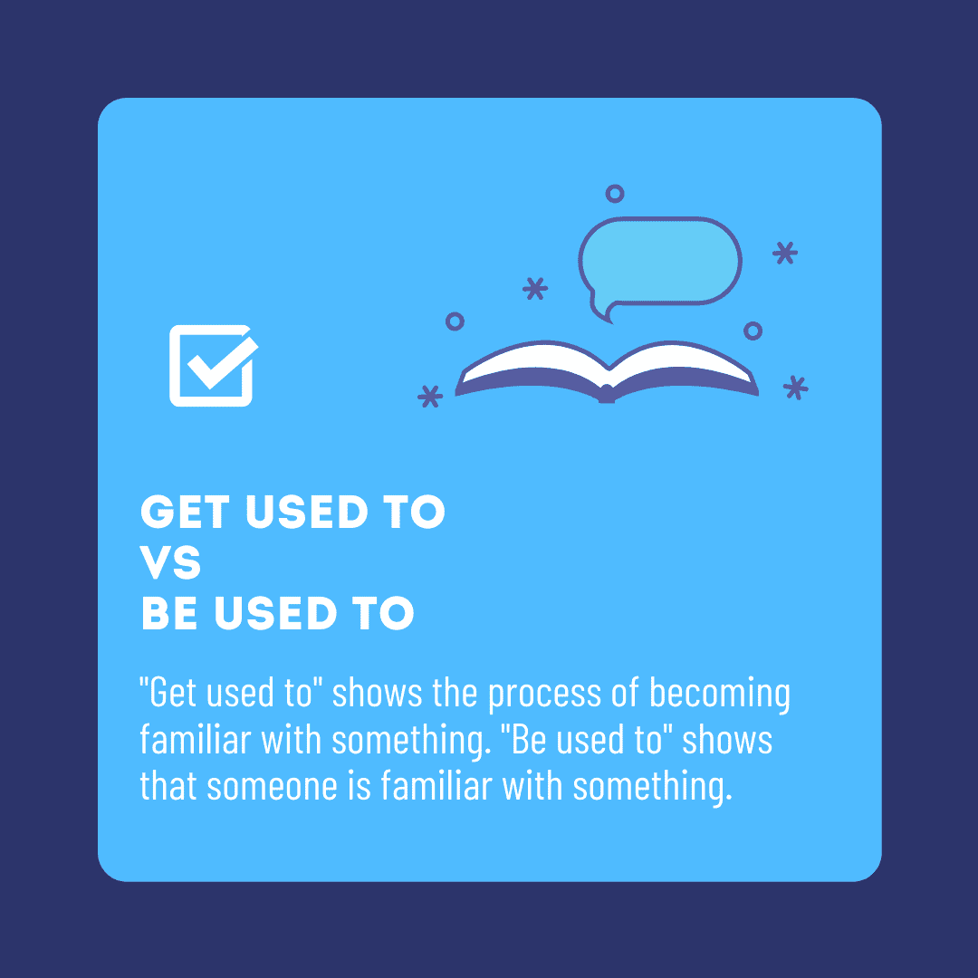 Get Used To [IELTS Grammar] - TED IELTS