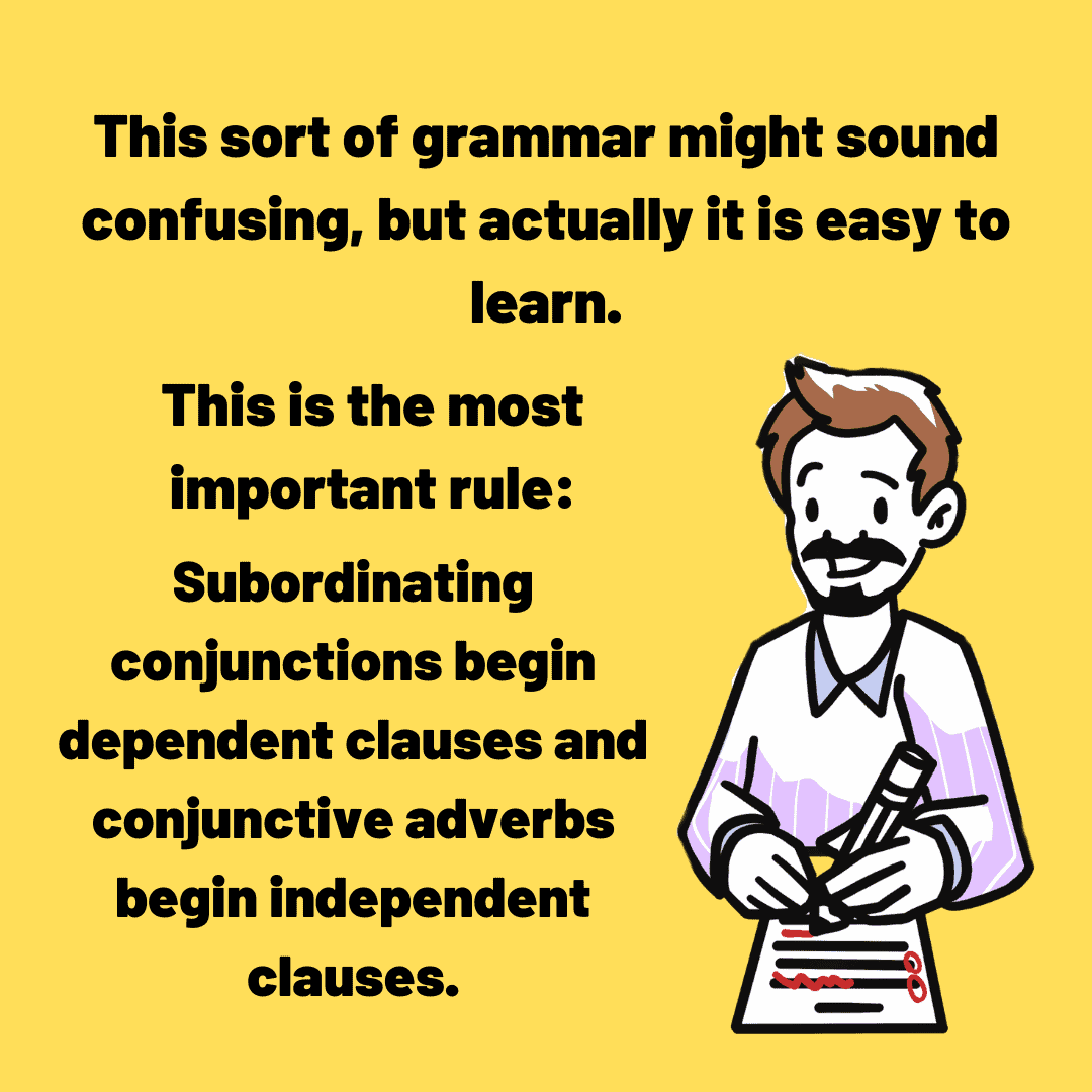Subordinating Conjunction vs Conjunctive Adverb - TED IELTS