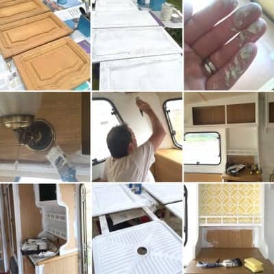 Caravan Renovation Before and After Pictures by The Listed Home