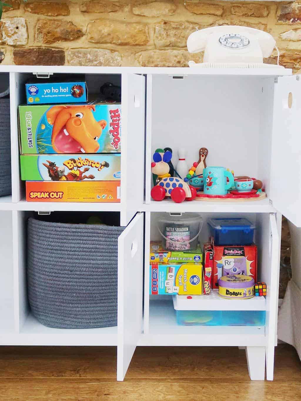 Smart Storage for Toys | The Oslo Toy Cupboard | by The Listed Home