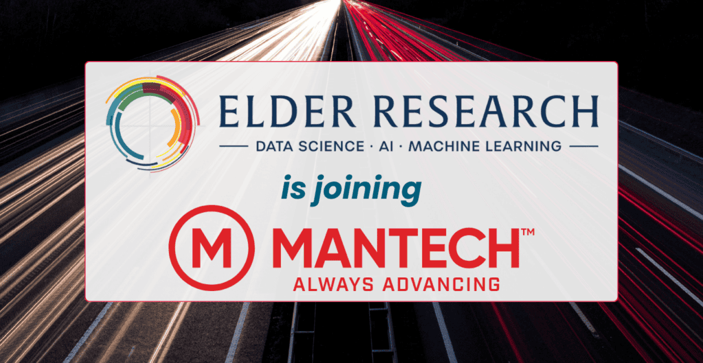 MANTECH Acquires Data and AI Leader Elder Research | Elder Research
