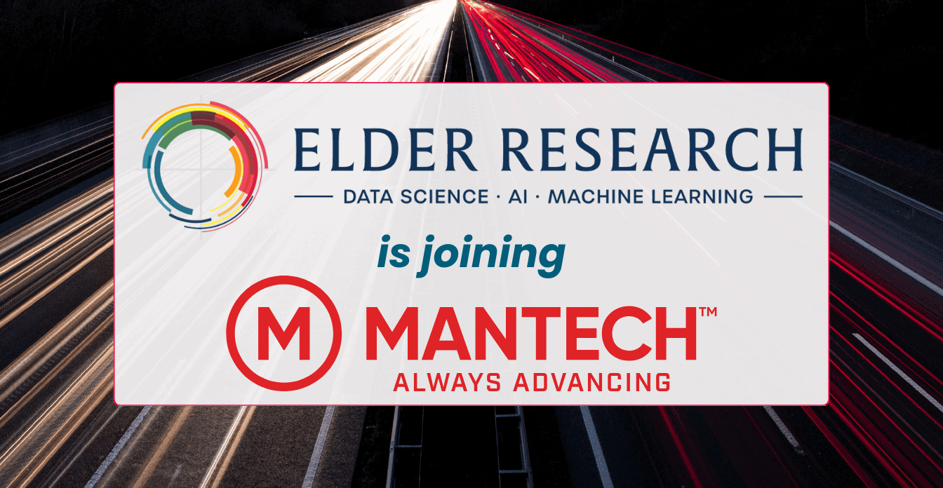 MANTECH Acquires Data and AI Leader Elder Research | Elder Research