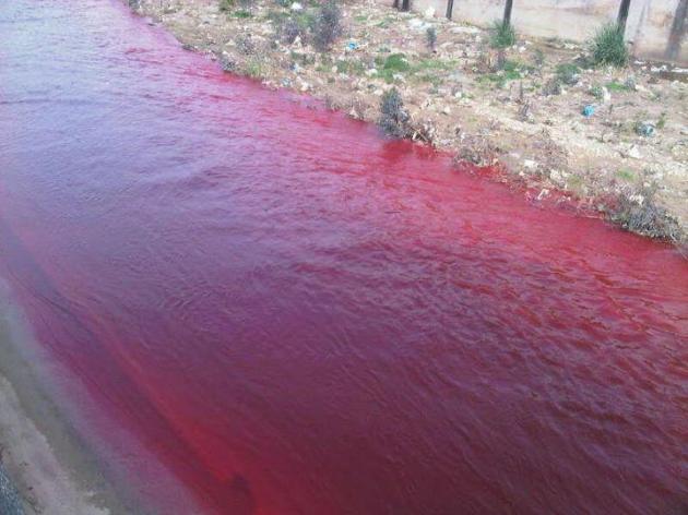 A Ruby Red Mystery Flows from Lebanon's River - Green Prophet