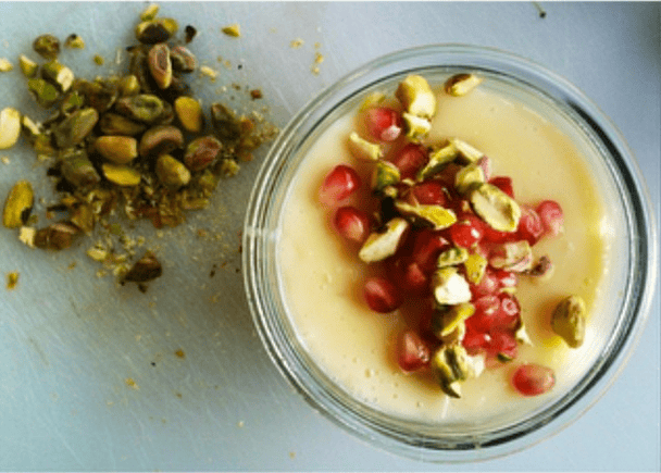 Make your own creamy white malabi, the Middle Eastern Milk Pudding ...