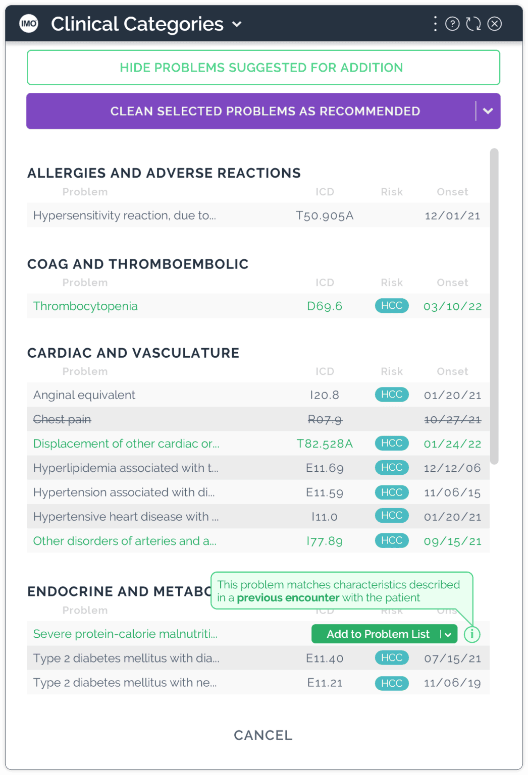 IMO Discovery for Problems