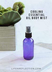 Cooling Essential Oil Body Mist - Life-n-Reflection