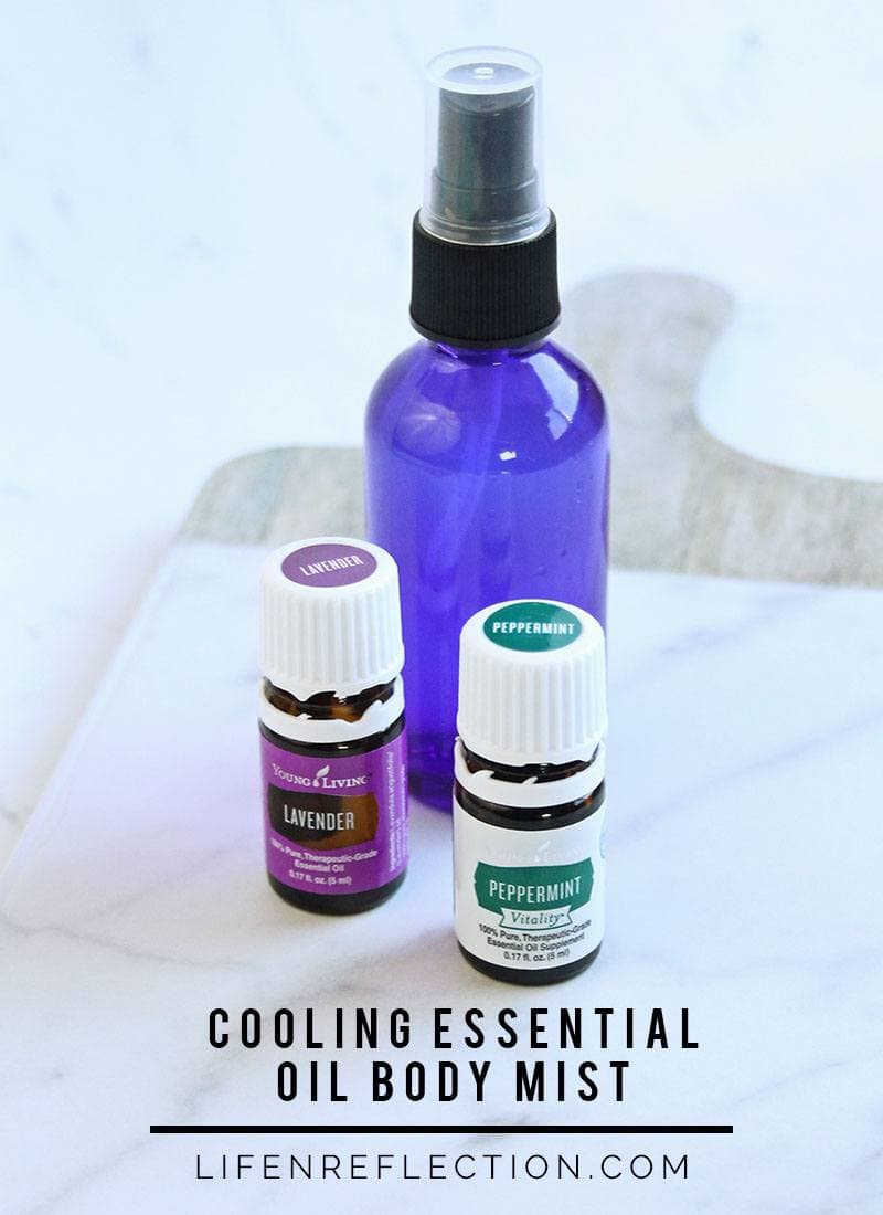 Cooling Essential Oil Body Mist - Life-n-Reflection