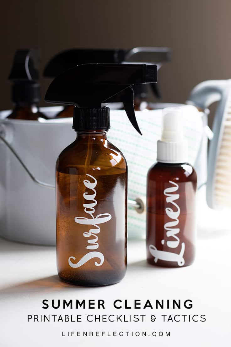 Surefire Summer Cleaning Checklist: Printable and Tips