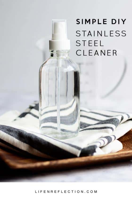 Ultra Simple DIY Stainless Steel Cleaner