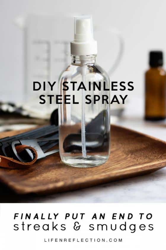 Ultra Simple DIY Stainless Steel Cleaner