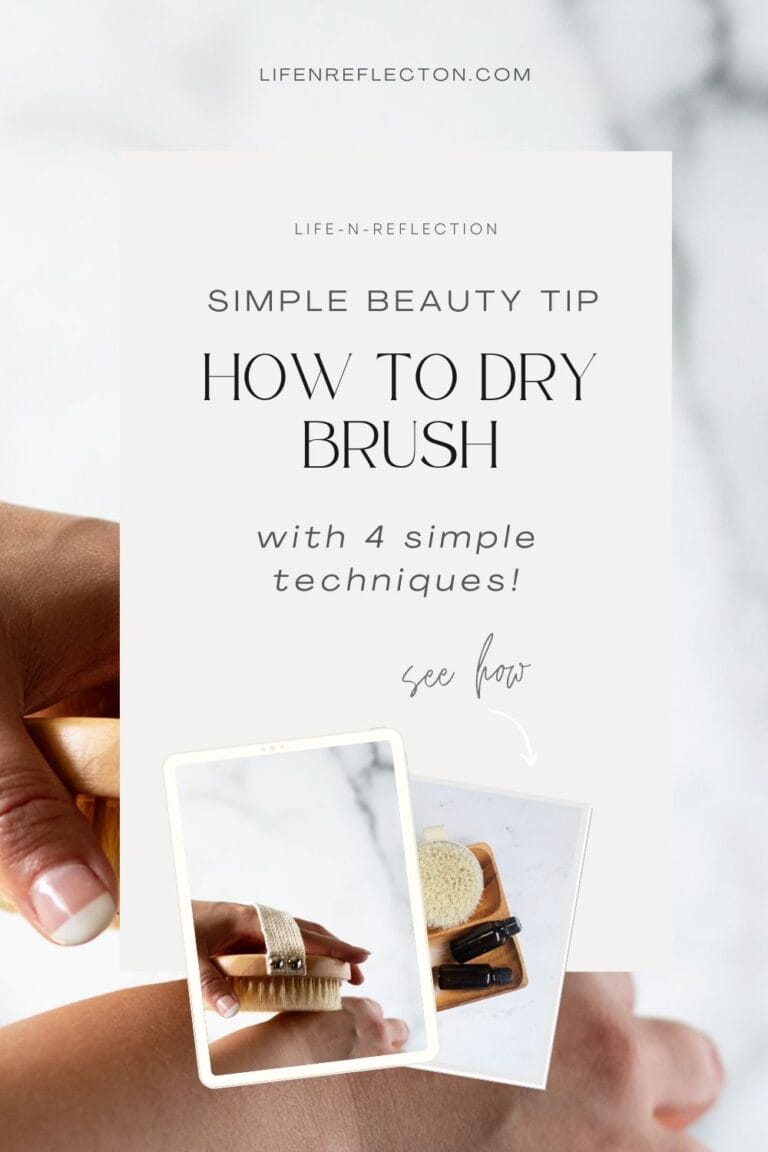 How To Dry Brush: 4 Simple Dry Brushing Techniques