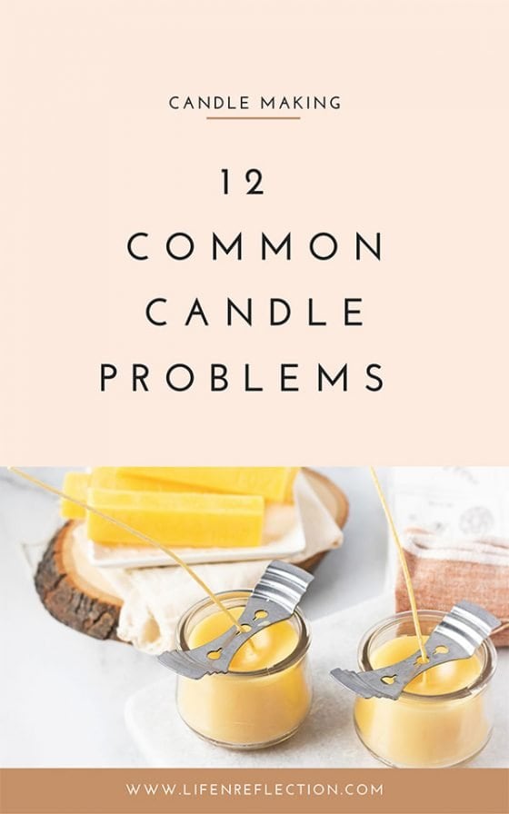 How to Fix Candle Problems: Common Candle Making Mistakes