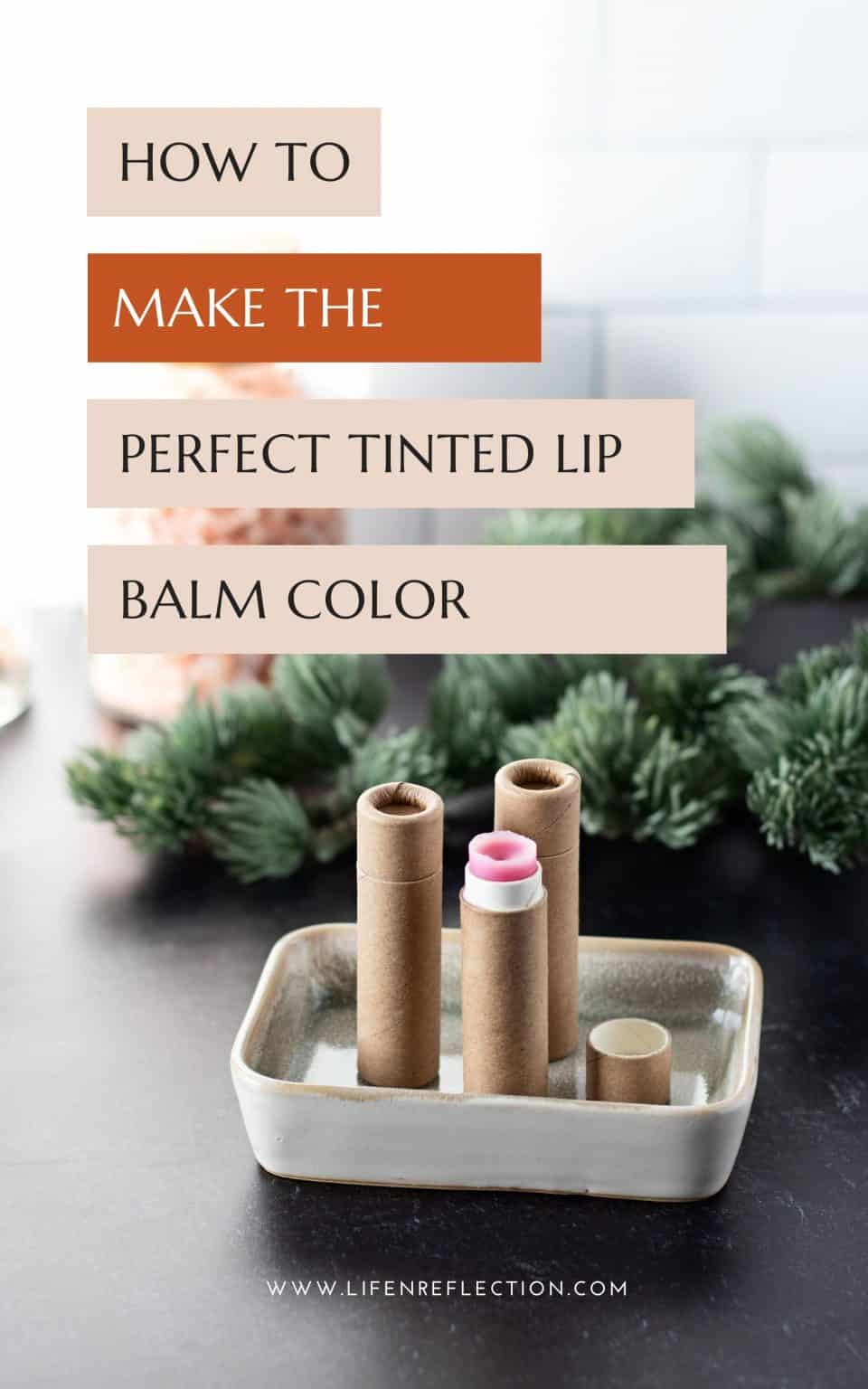 DIY Tinted Lip Balm Recipe: Organic and Easy