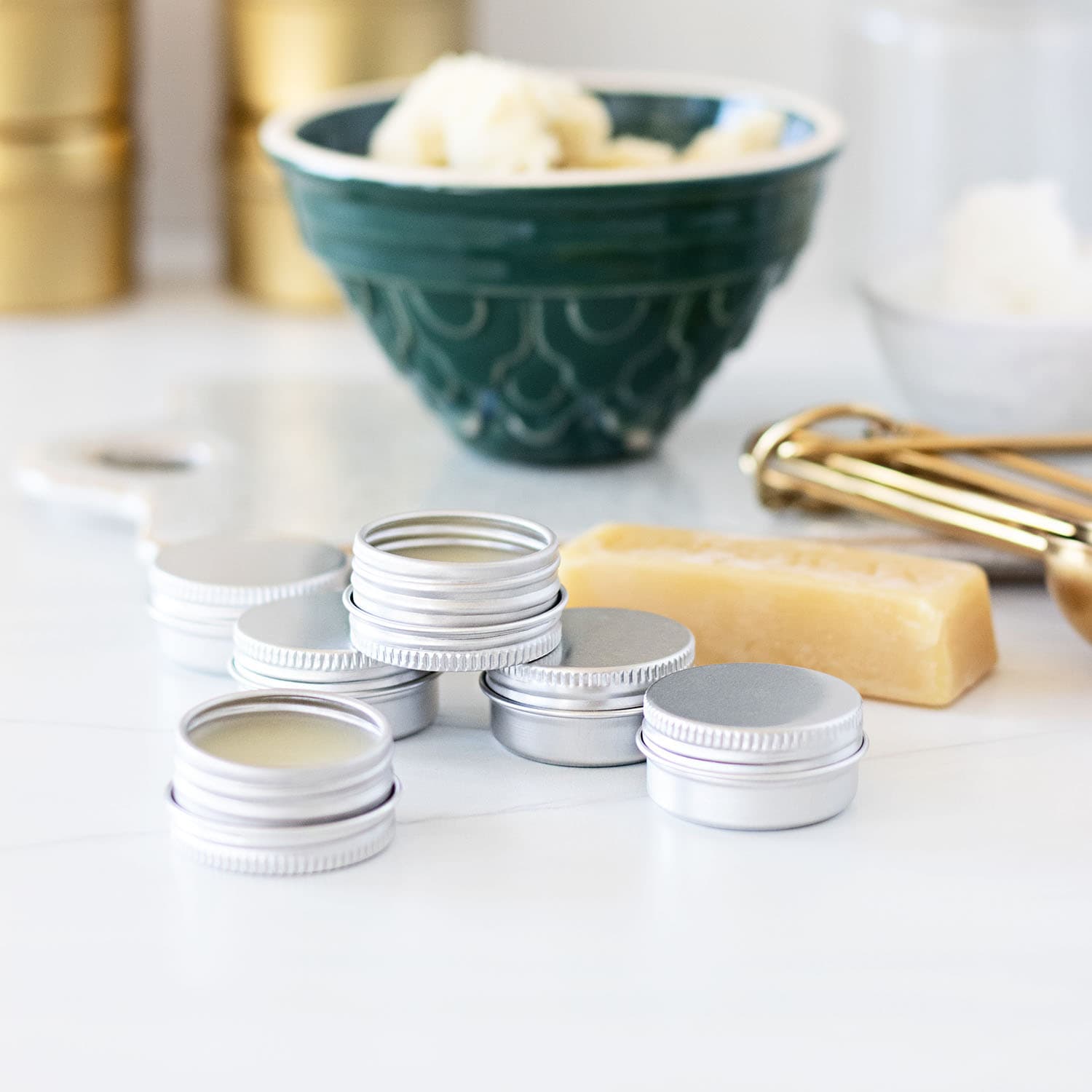 Zero Waste Lip Balm Recipe for Lip Balm Tins