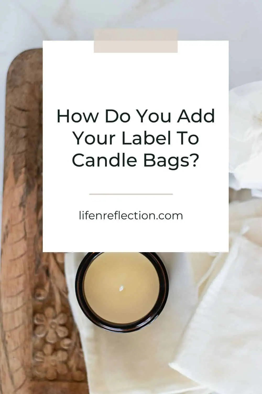DIY Candle Bags For Candle Packaging