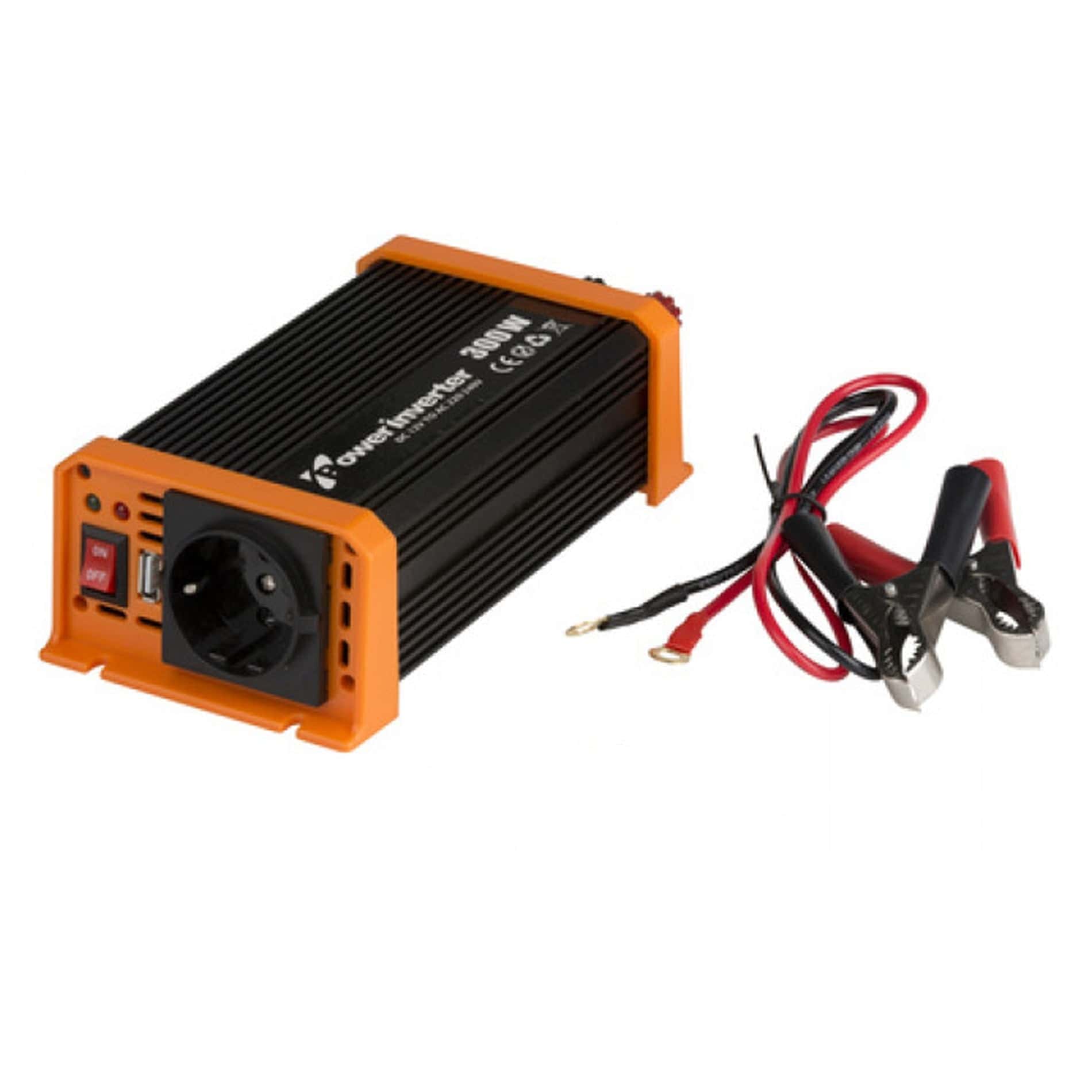Invertteri autoon 12V 300W – maceakauppa.fi