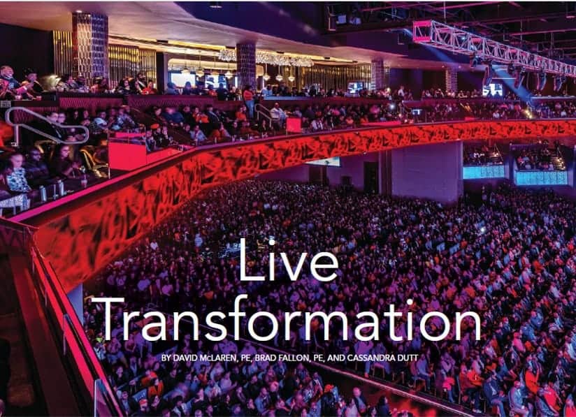 The Transformation of Entertainment Superstructure The Hall at Live ...