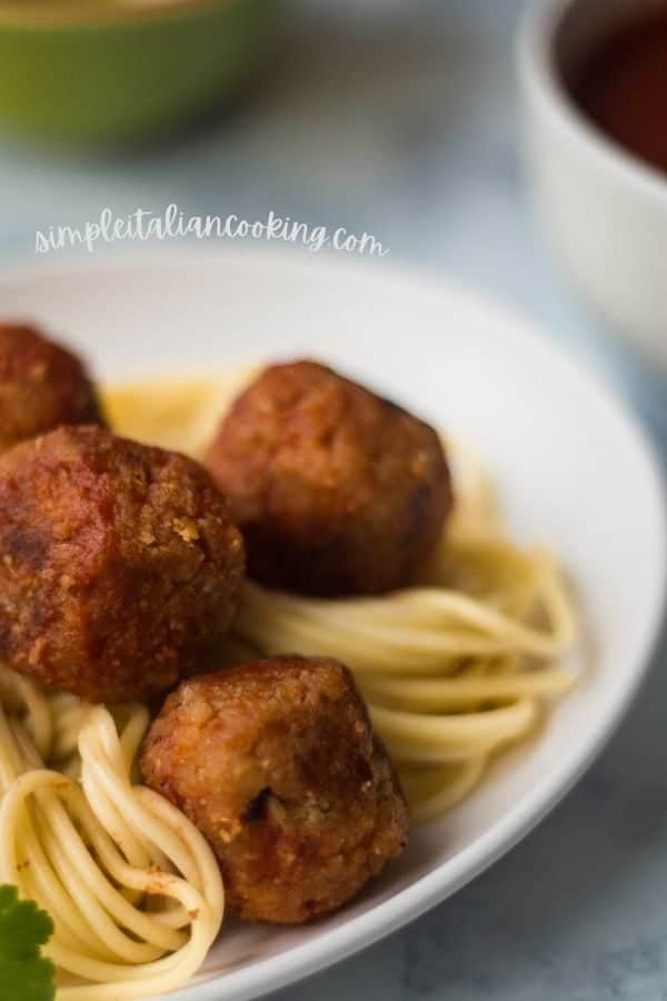 Italian Meatless Meatballs - Simple Italian Cooking