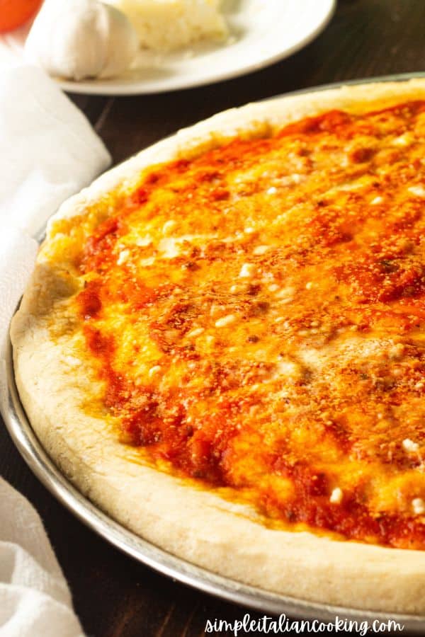 How to Make a Simple Romano Cheese Pizza Recipe