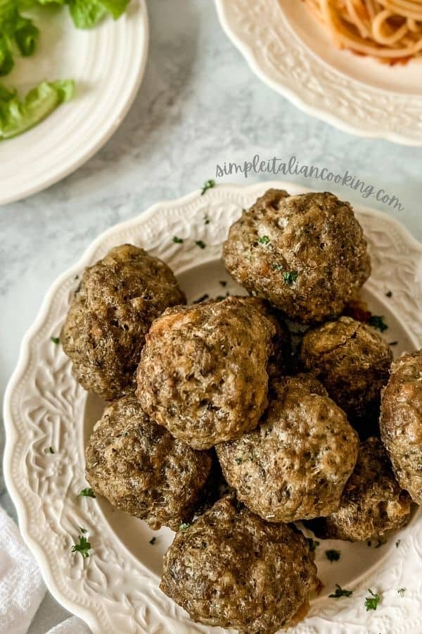 Italian All-Beef Meatballs: Super Moist - Simple Italian Cooking