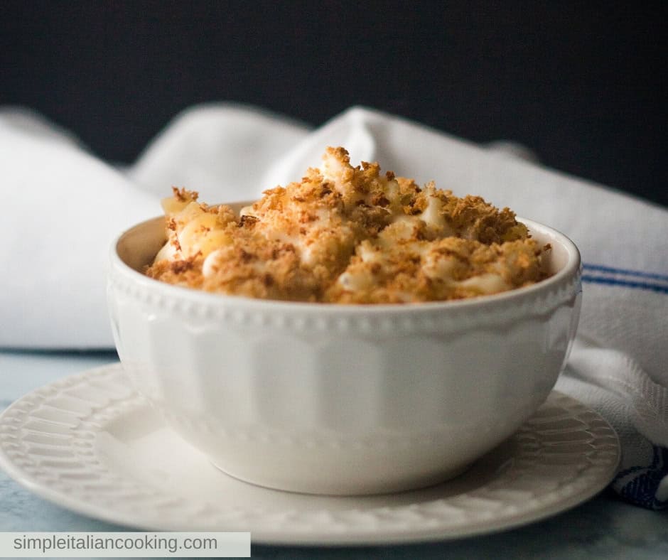 Easy Italian Mac and Cheese for Dinner - Easy Simple Italian Cooking ...
