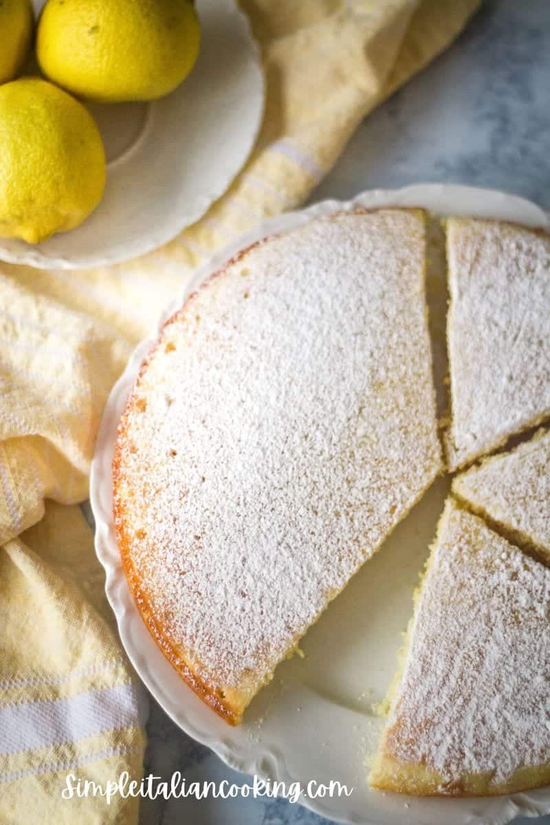 Easy Italian Lemon Cake Recipe