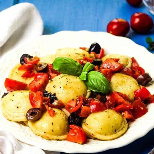 The Best Ravioli Salad - Simple Italian Cooking