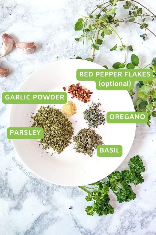 Easy Spaghetti Seasoning - Simple Italian Cooking