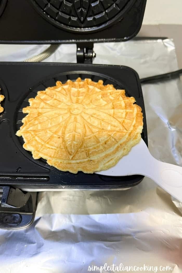 Amazing Italian Lemon Pizzelle Recipe - The Best - Simple Italian Cooking