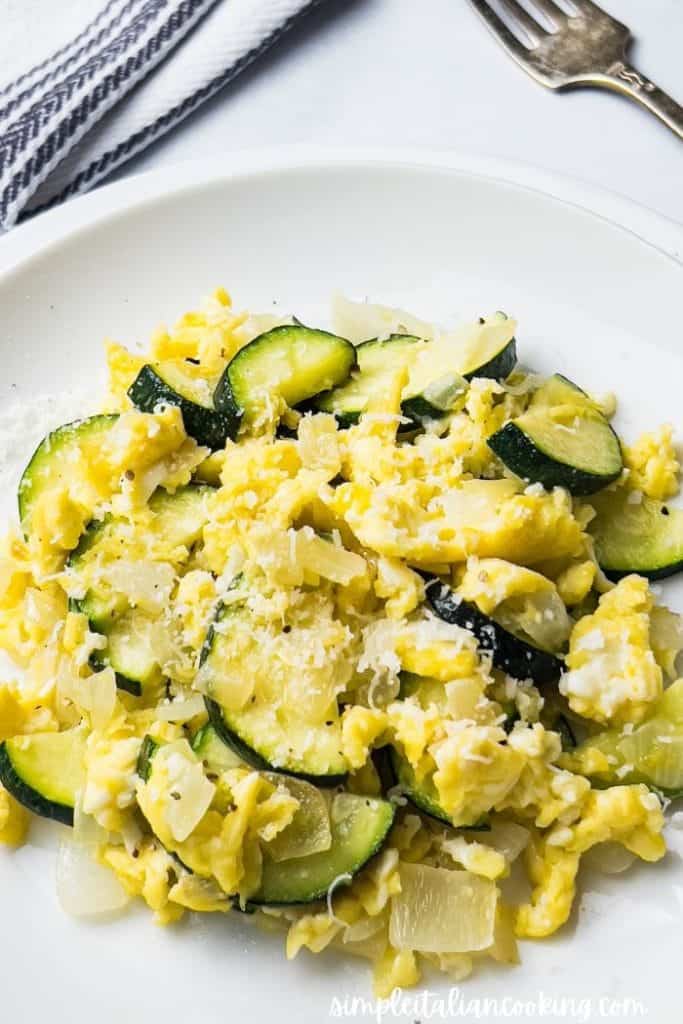 Italian Zucchini and Eggs - Simple Italian Cooking