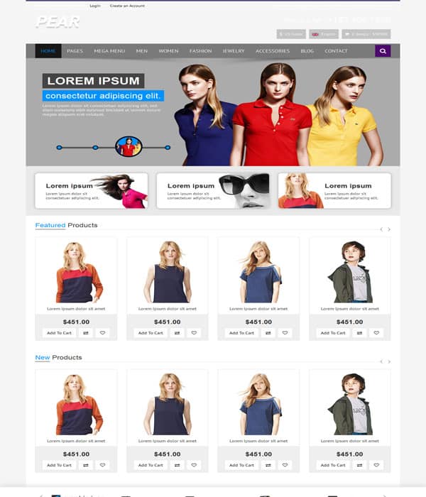 50+ Outstanding Bootstrap Ecommerce Templates - WP Freeware