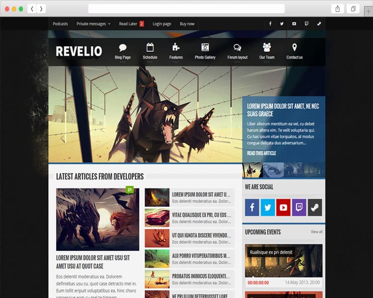 33+ Amazing Gaming Website Templates Free & Premium - WP Freeware
