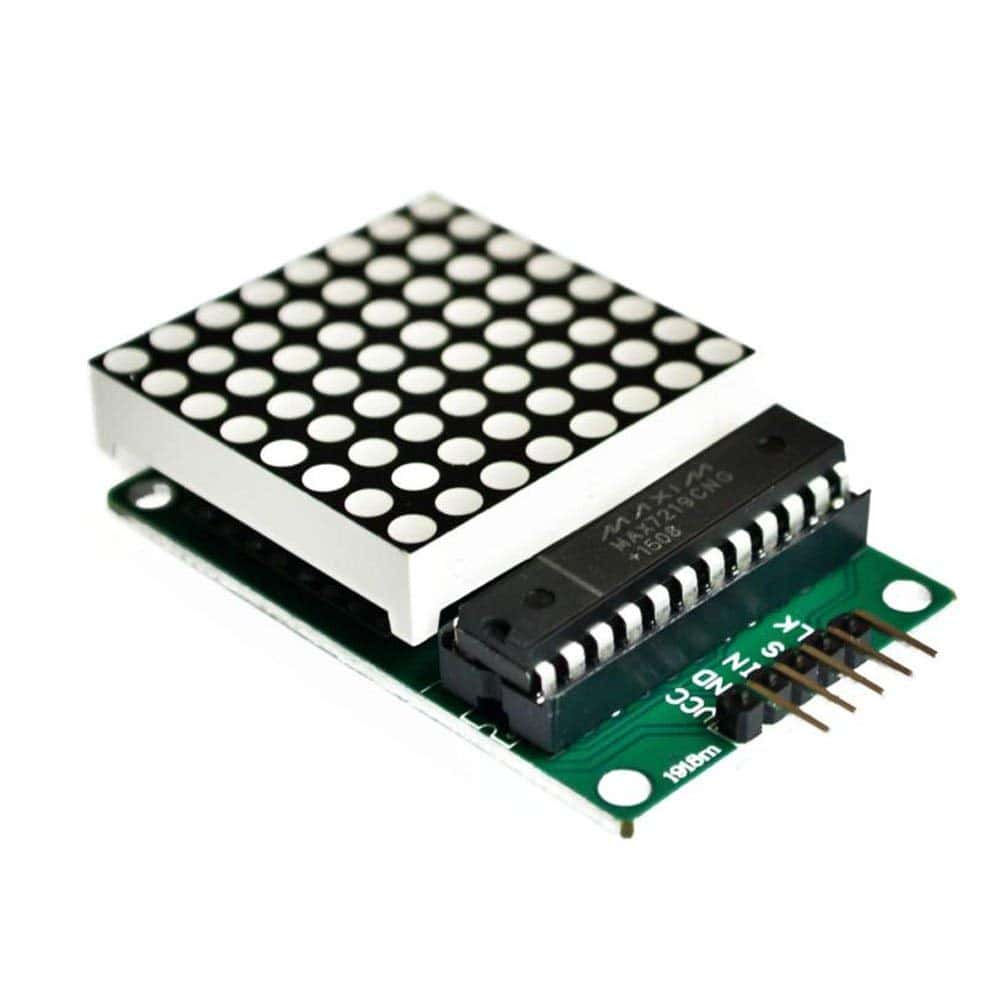 MAX7219 Dot Led Matrix Module MCU Control LED Display Module - Zbotic