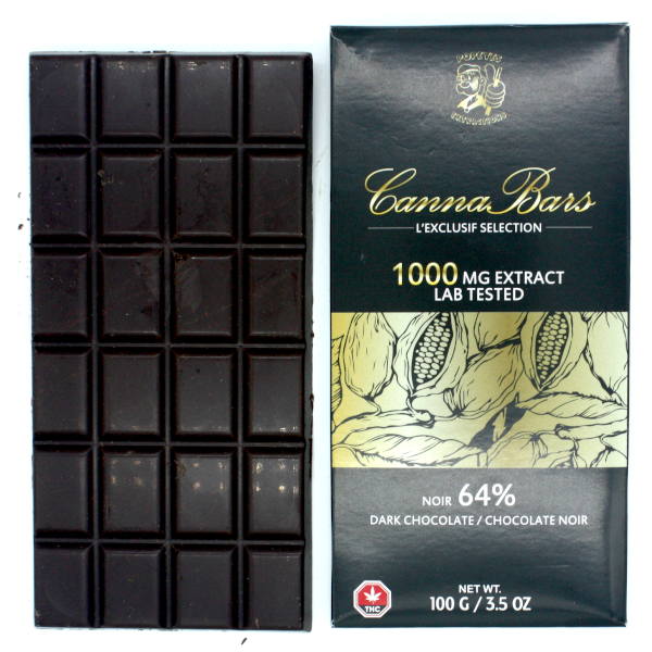 Popeyes Extractions Craft Dark Chocolate CannaBar - 1000MG - 420Now ...