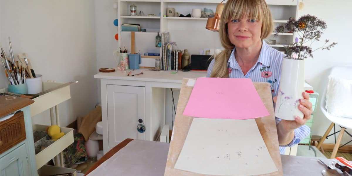 FREE Pottery Template for Handbuilding