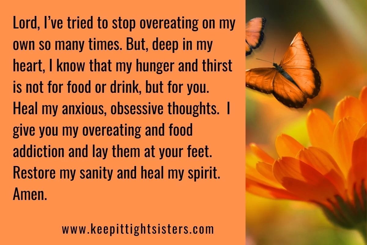 10 Short Prayers for Weight Loss and Overeating to Use Now