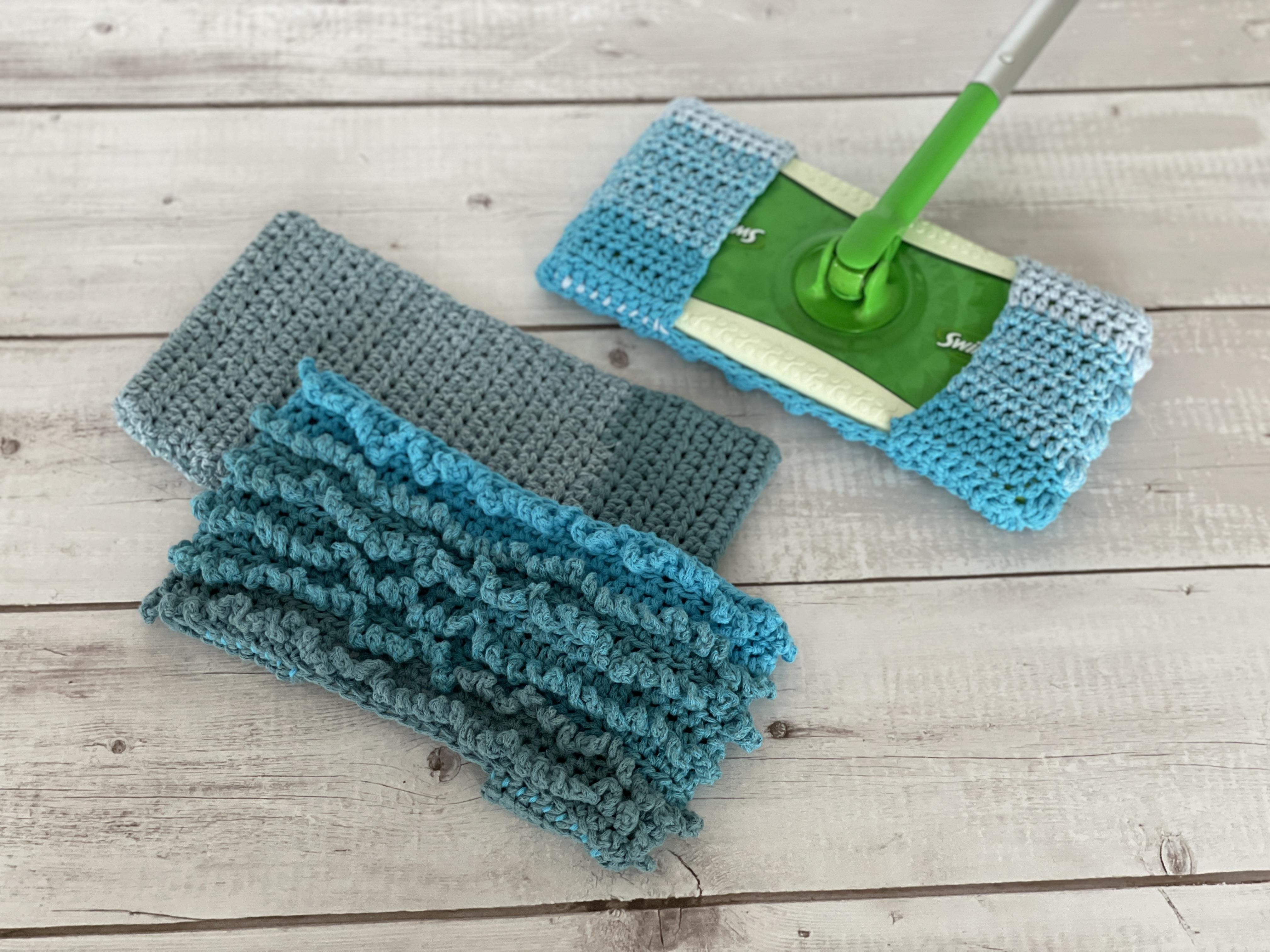 Crochet Swiffer Cover Pattern: Free 3-in-1 Wet & Dry Mop Covers
