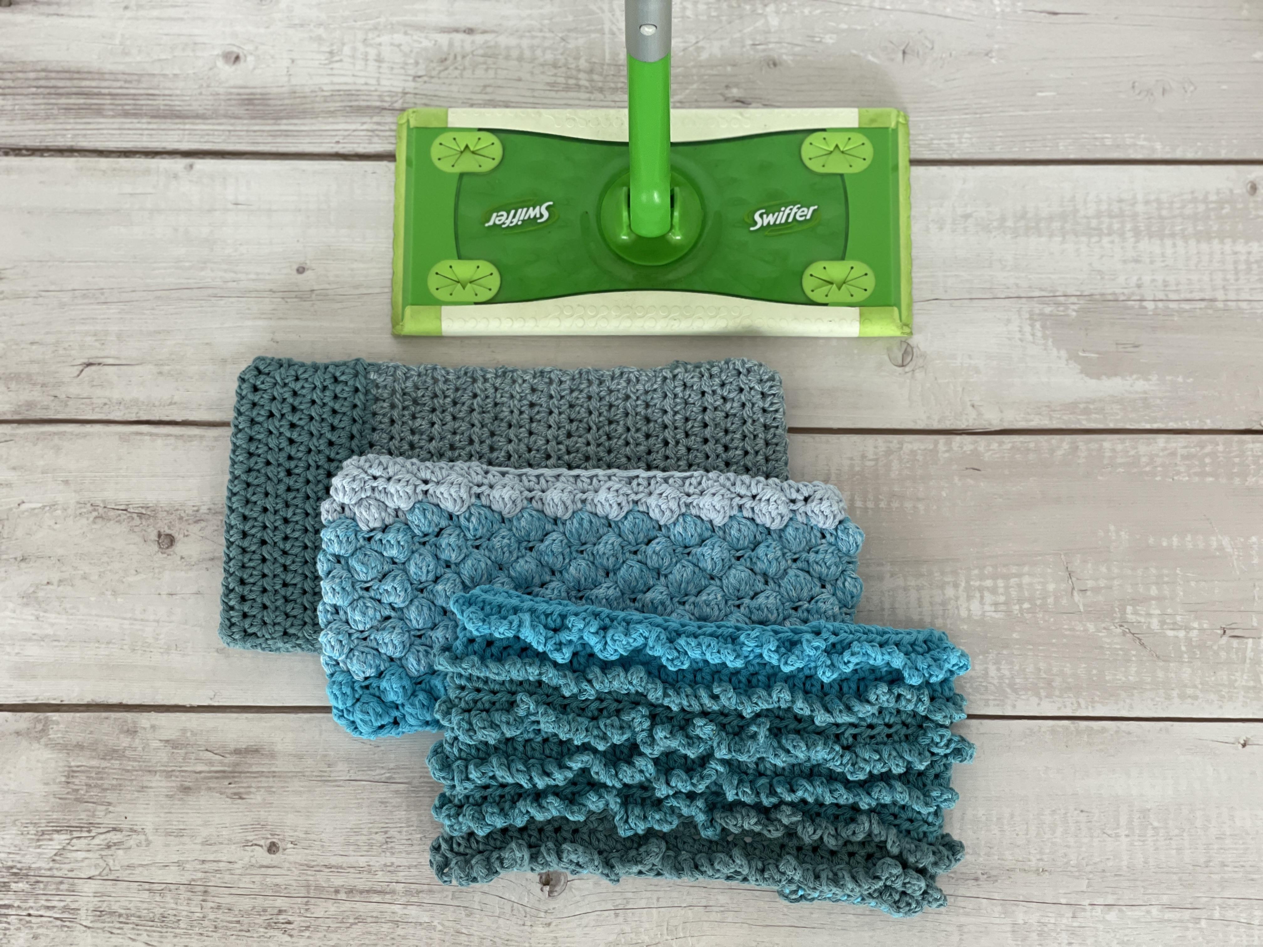 Crochet Swiffer Cover Pattern: Free 3-in-1 Wet & Dry Mop Covers