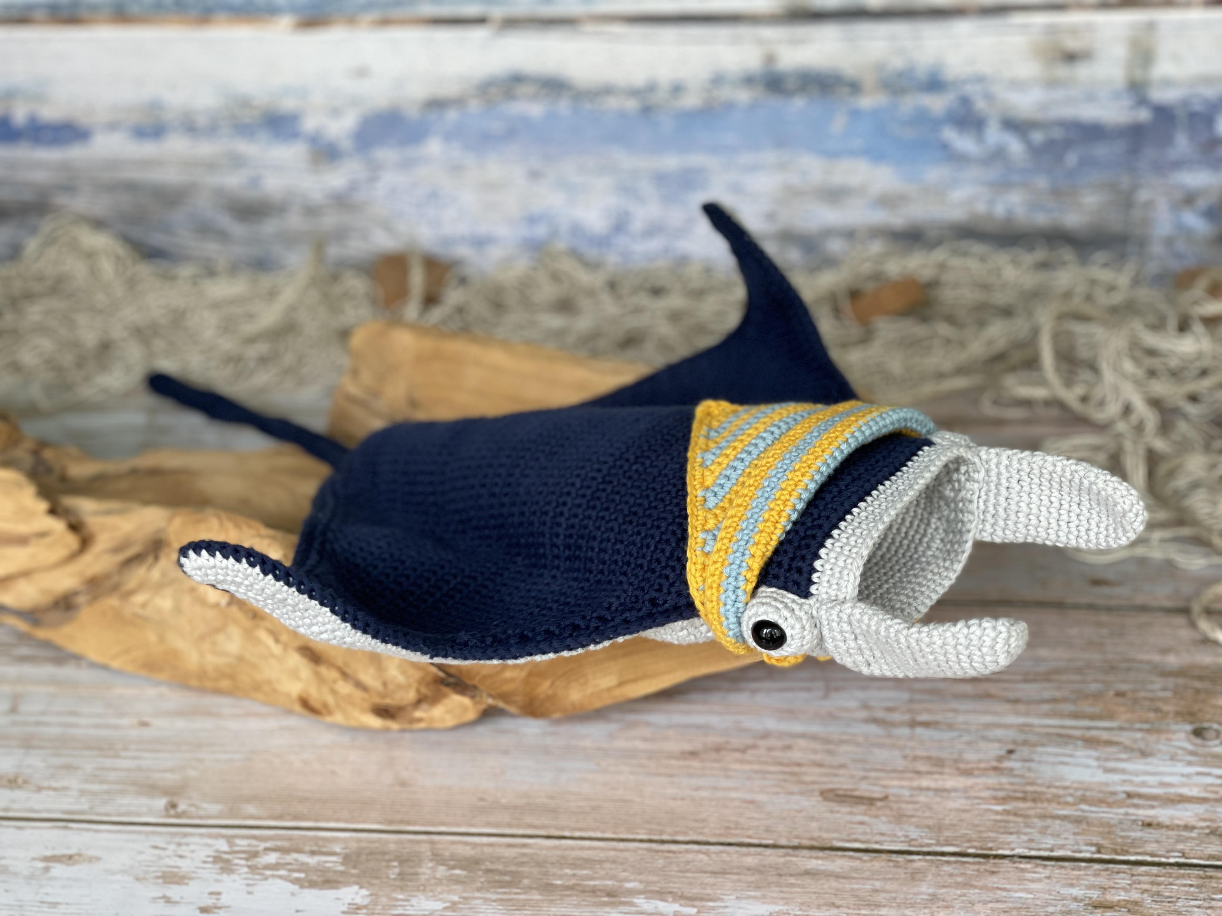 Manta Ray Crochet Pattern - Free!