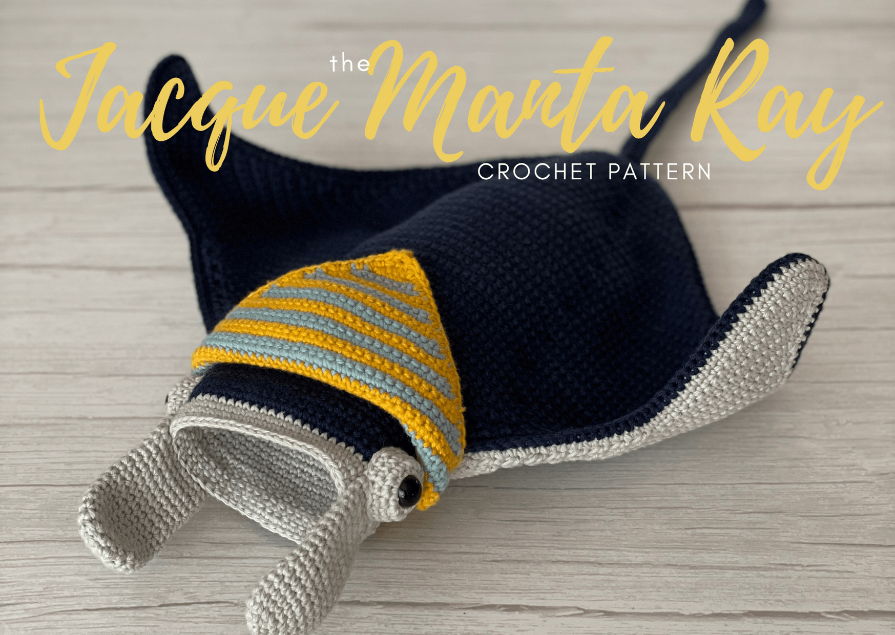 Manta Ray Crochet Pattern - Free!