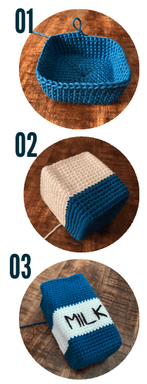 Milk Carton Crochet Pattern: Get Crafty With Moo Juice